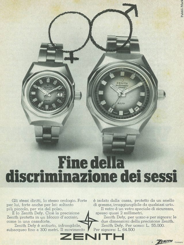 Zenith la storia, i modelli di successo, le curiosità - Blog Orologi di ...